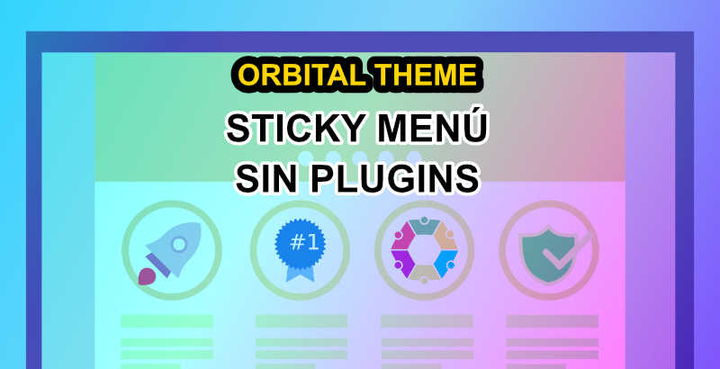 MENÚ ESTÁTICO SIN PLUGINS - (Sticky navBar) - video tutorial
